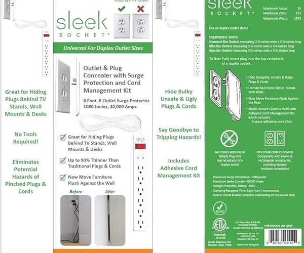 Sleek Sockets – Johnnie Chuoke's Home and Hardware